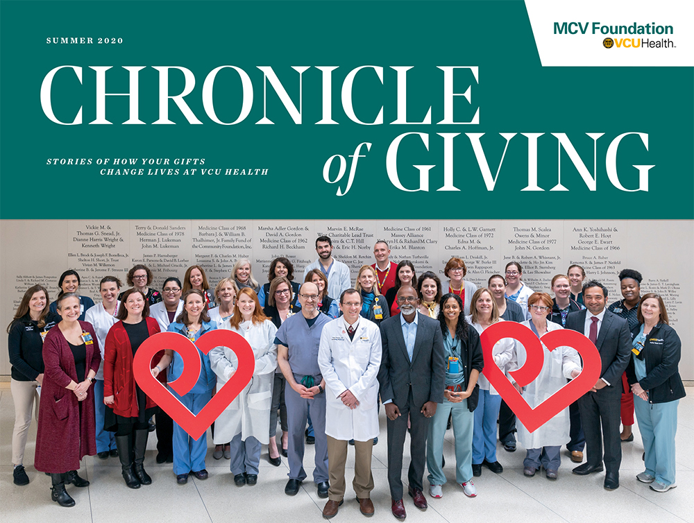 Honoring Those Who Support the VCU Health Mission | Medical College of ...